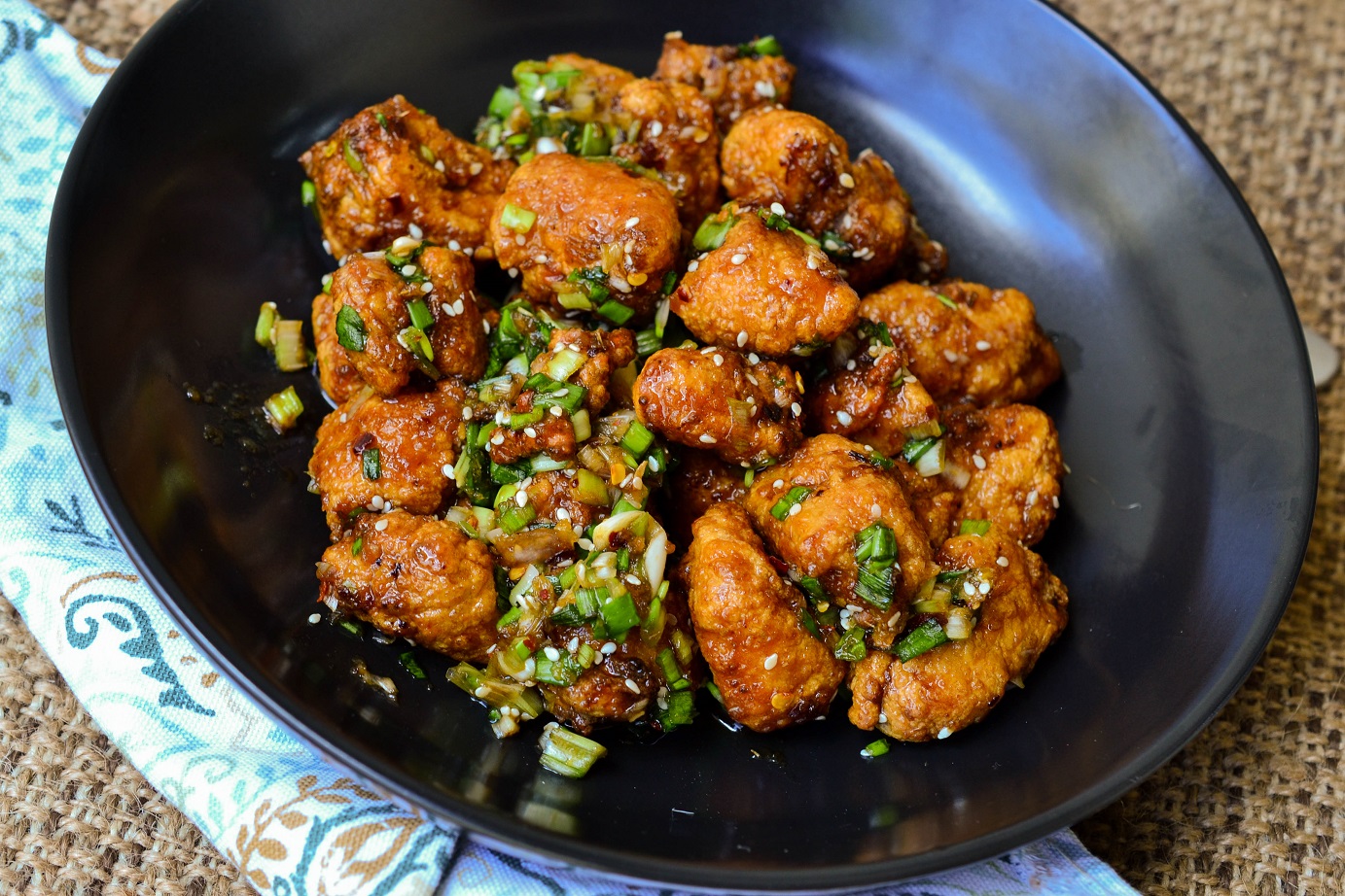 Greedy Girl : Sesame garlic fish nuggets