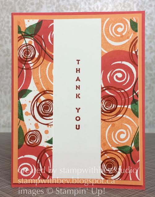Stamp with Bev: More Thanks