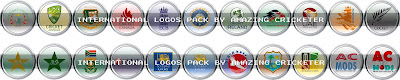 International Logo Pack for EA Cricket 07 | EA Cricket 07 Patches and ...