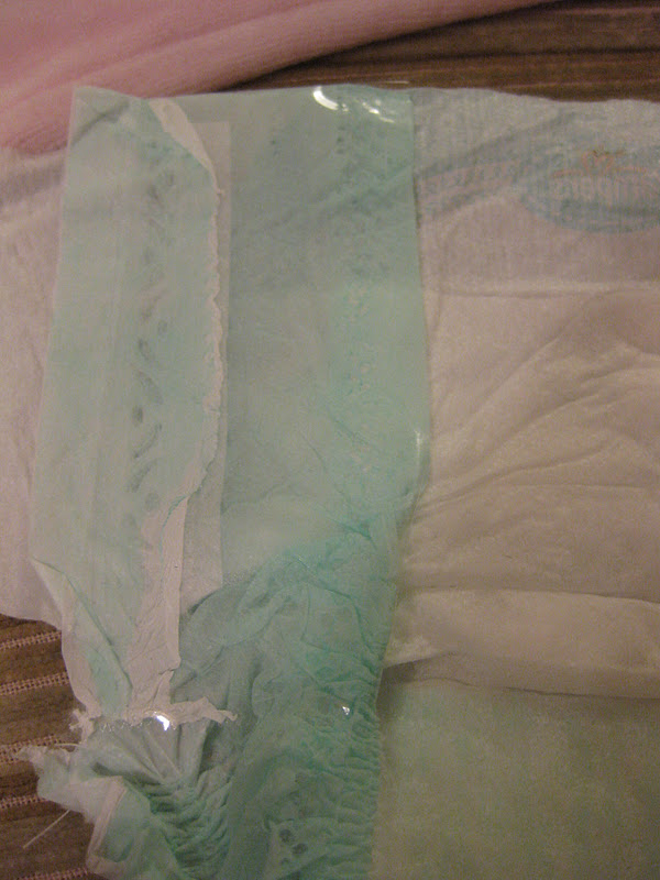 The Green Goddess: You Know You're Cheap When--Salvaging a Ripped Diaper