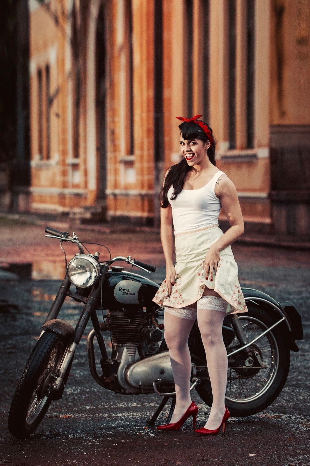 Fran and the Bullet - Inazuma café racer