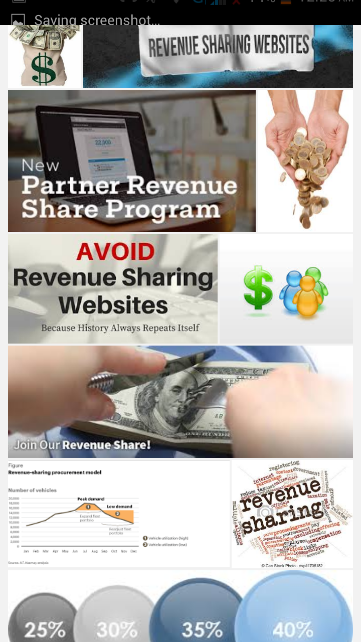 WELCOME TO BORN 2 EARN FROM HOME: What is revenue share