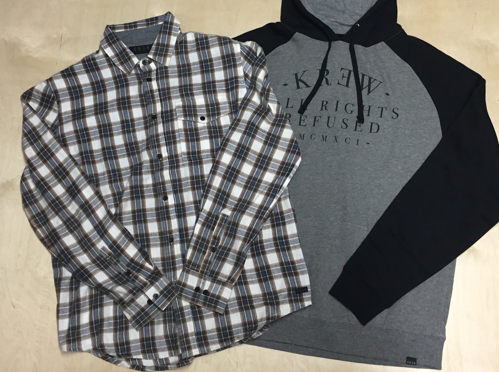 Damage Boardshop: Krew clothing.