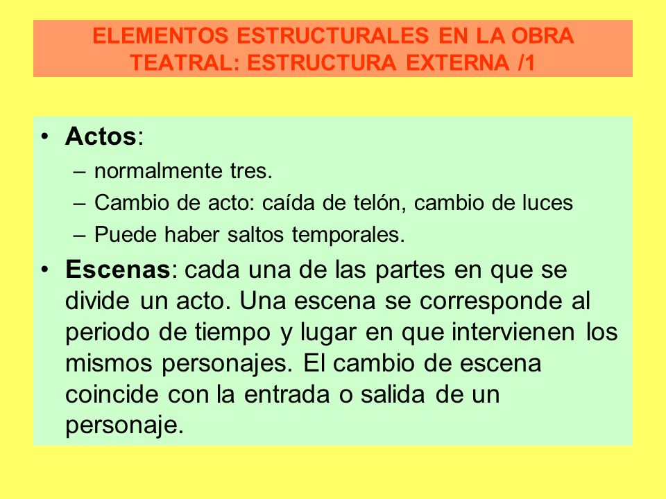 Me mola cuarto!!: EL TEATRO: ACTOS Y ESCENAS