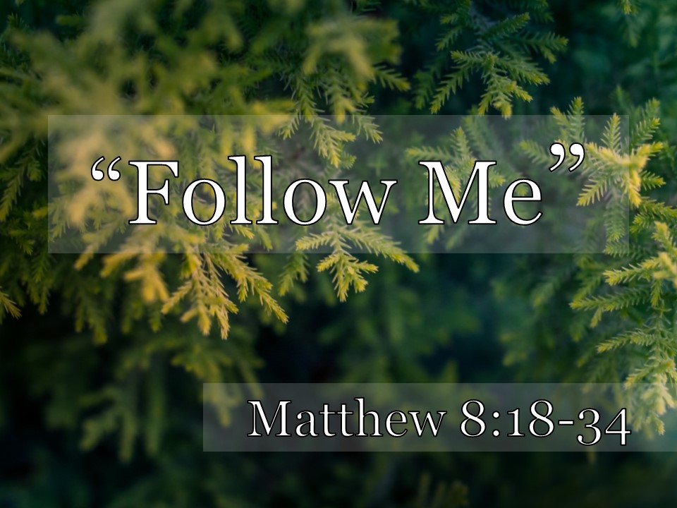 [Matt's Messages] "Follow Me" ~ Matt Mitchell - Hot Orthodoxy