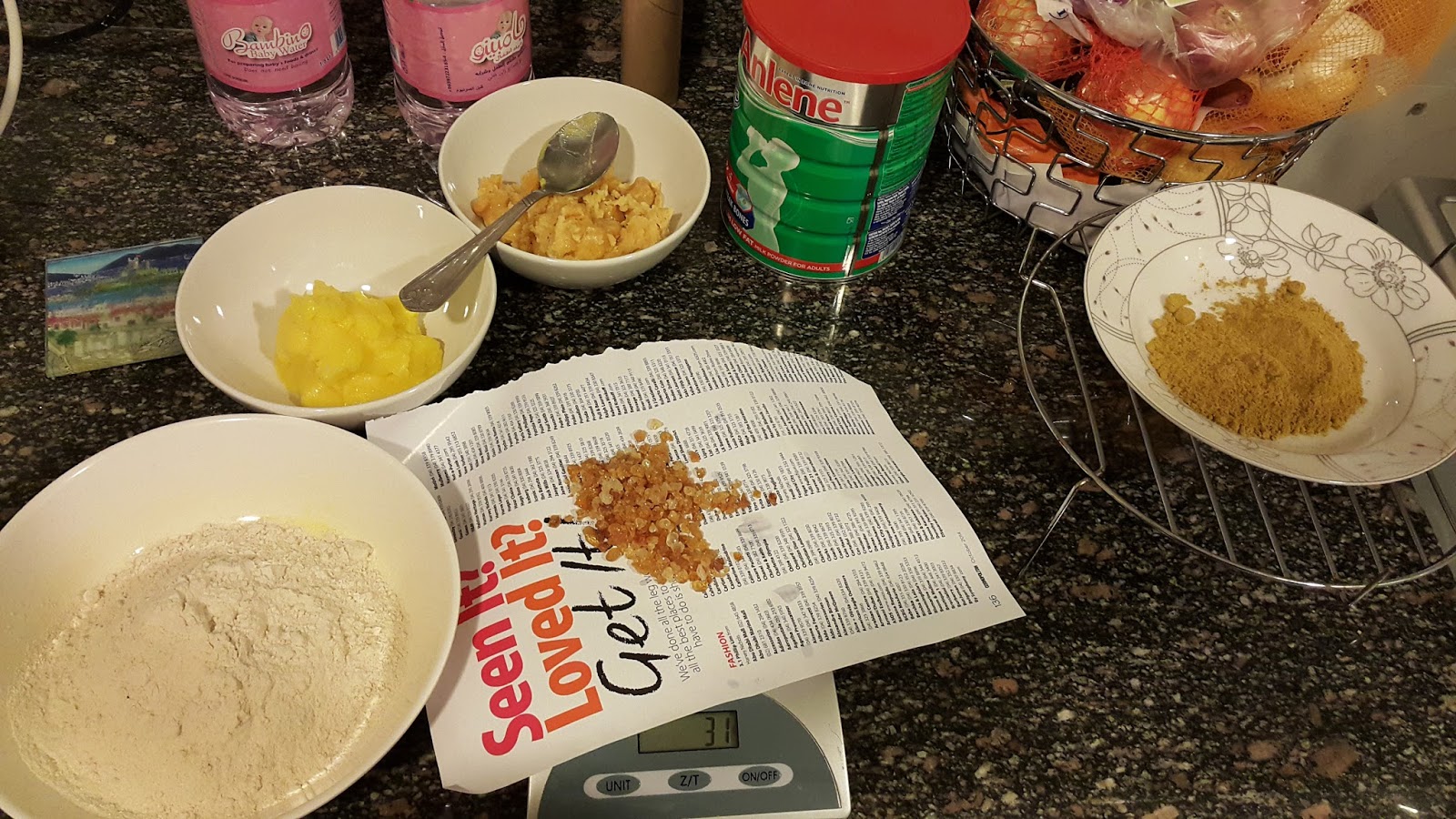 Food Review: Bajra/Millet Flour Goondh/Edible Gum Pak - Brocade Blue