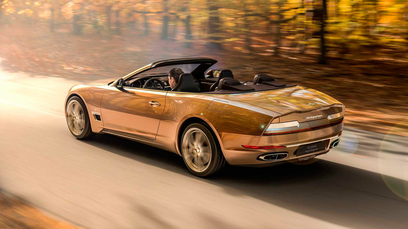 Diario Automotor: Maserati Touring Sciàdipersia Cabriolet en Ginebra.