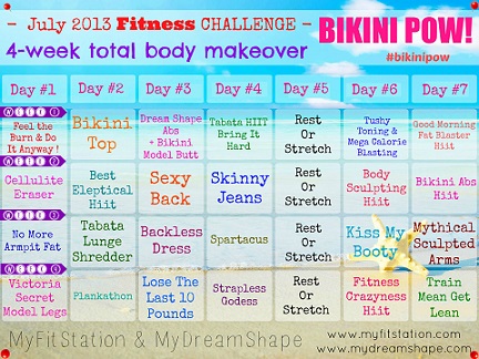 Helena's Bikini Body Workout