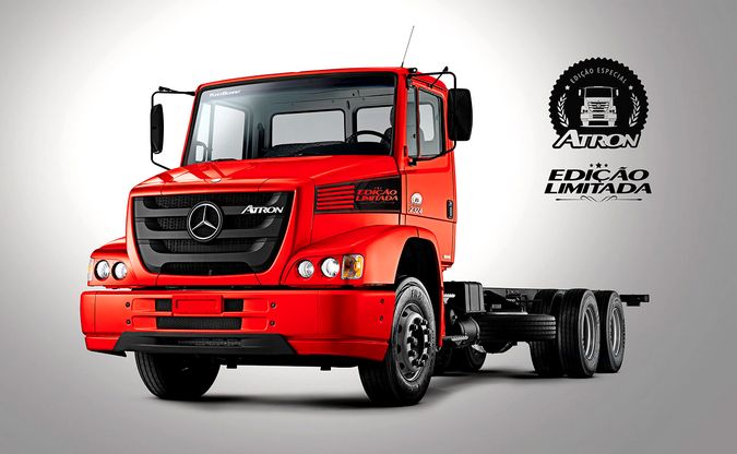 Mercedes-Benz lança edição limitada da linha Atron