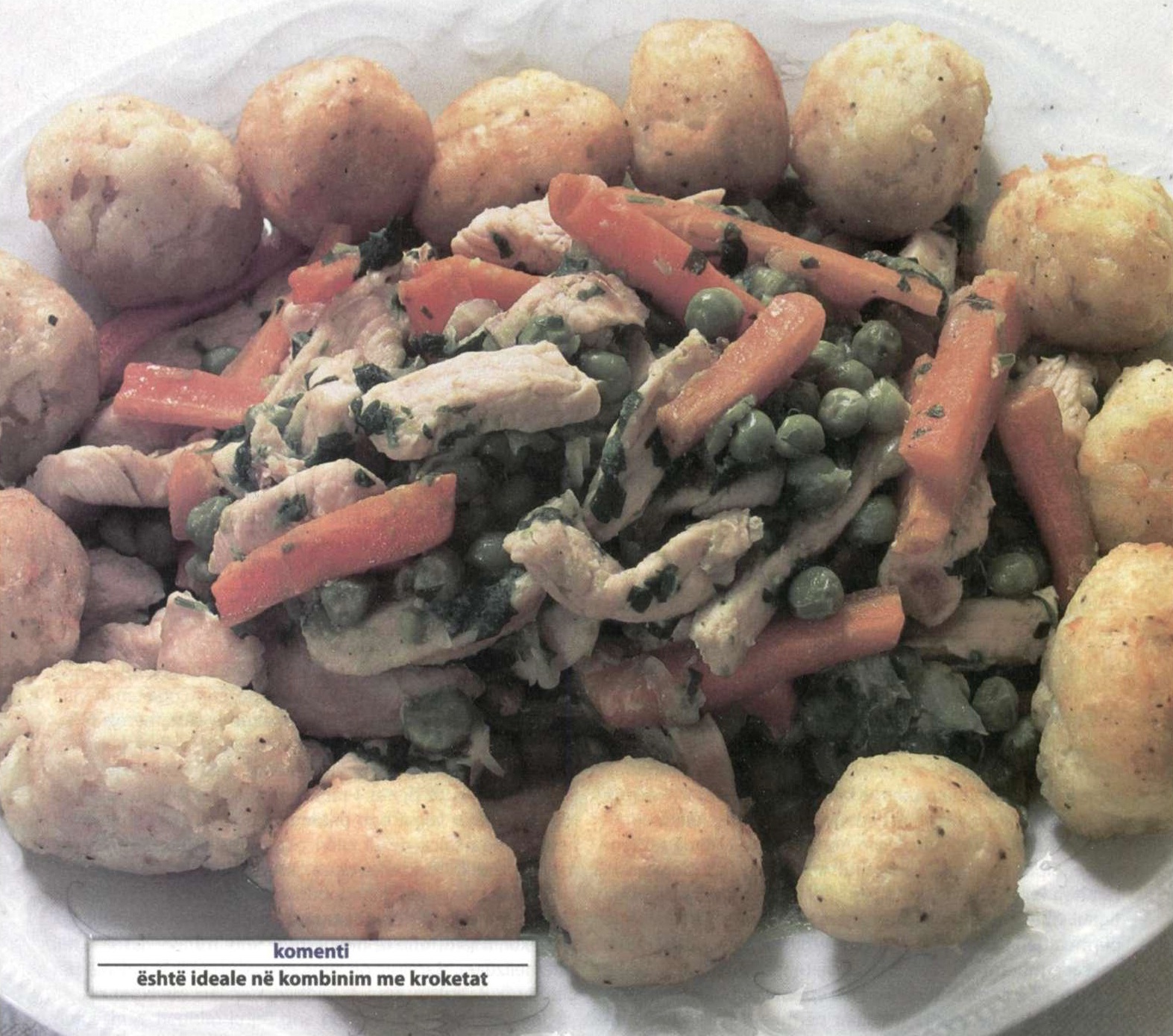 Food recipes: Frikase pule