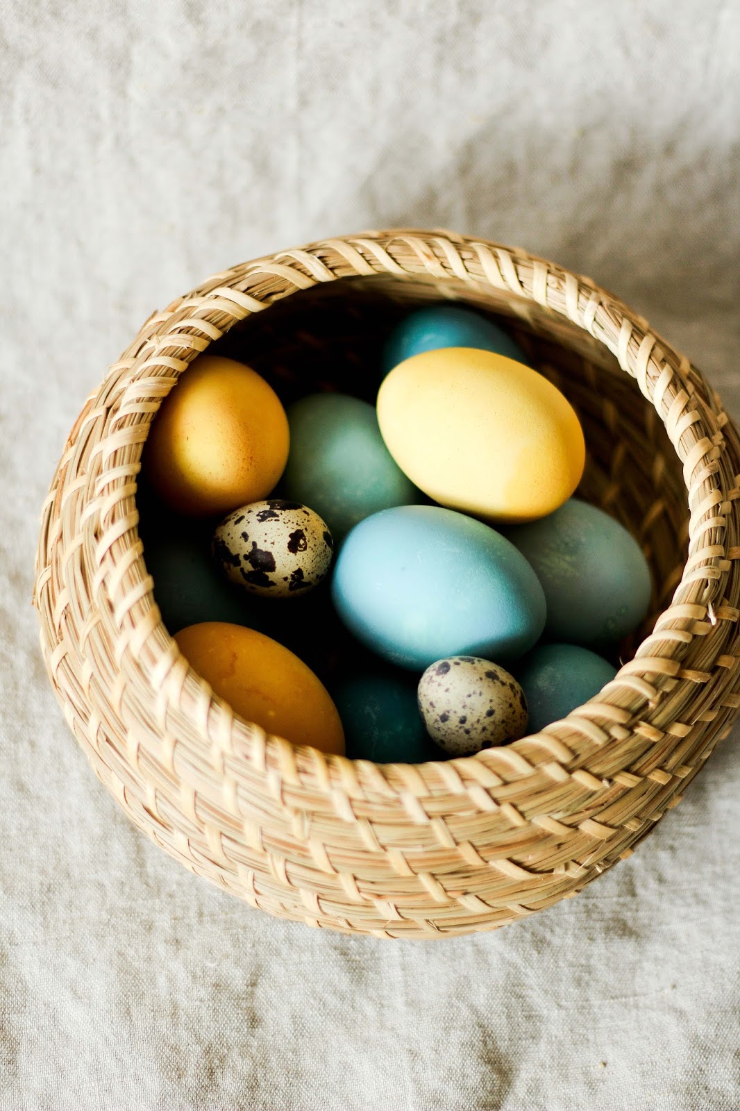 Colorez naturellement vos cocos de Pâques