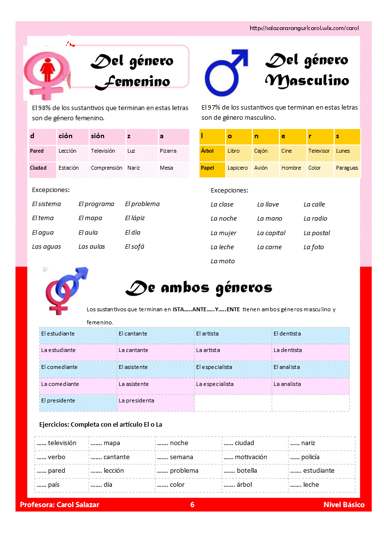 Curso Basico de Español: 2011