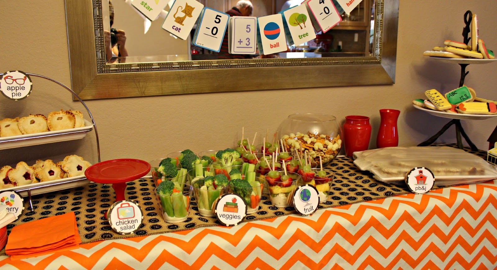 Kutz, Paper, Scissors: Buffet Party Table!!! Back to School Week!