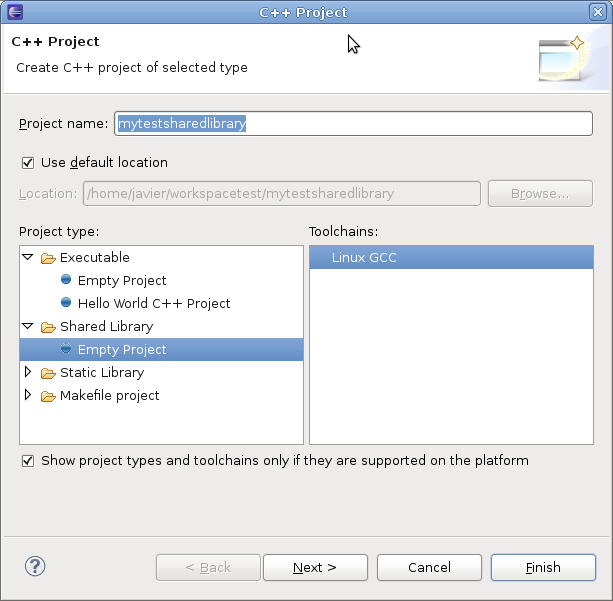 Linux, C++ and other Tortures: Shared Libraries with Eclipse