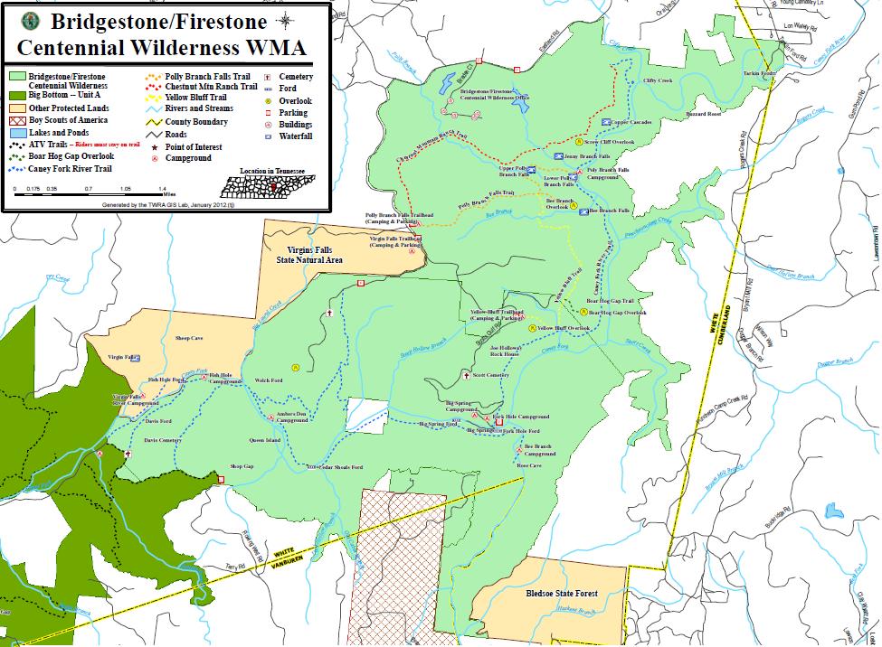 among nature: Bridgestone/Firestone Centennial Wilderness WMA & Virgin ...