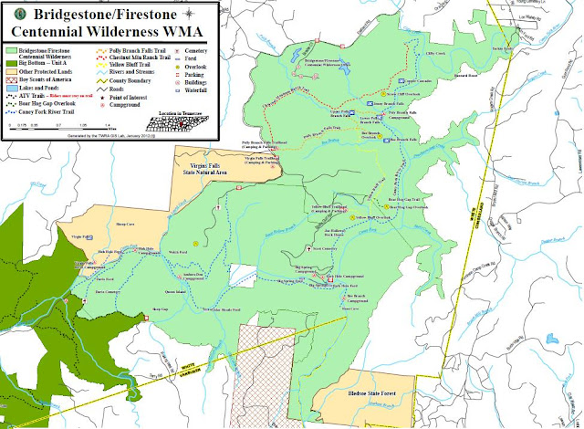 among nature: Bridgestone/Firestone Centennial Wilderness WMA & Virgin ...