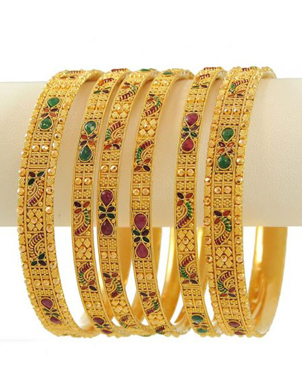 Everything for Women Fashion: 10+ Latest Fashion Gold Bangles Designs ...