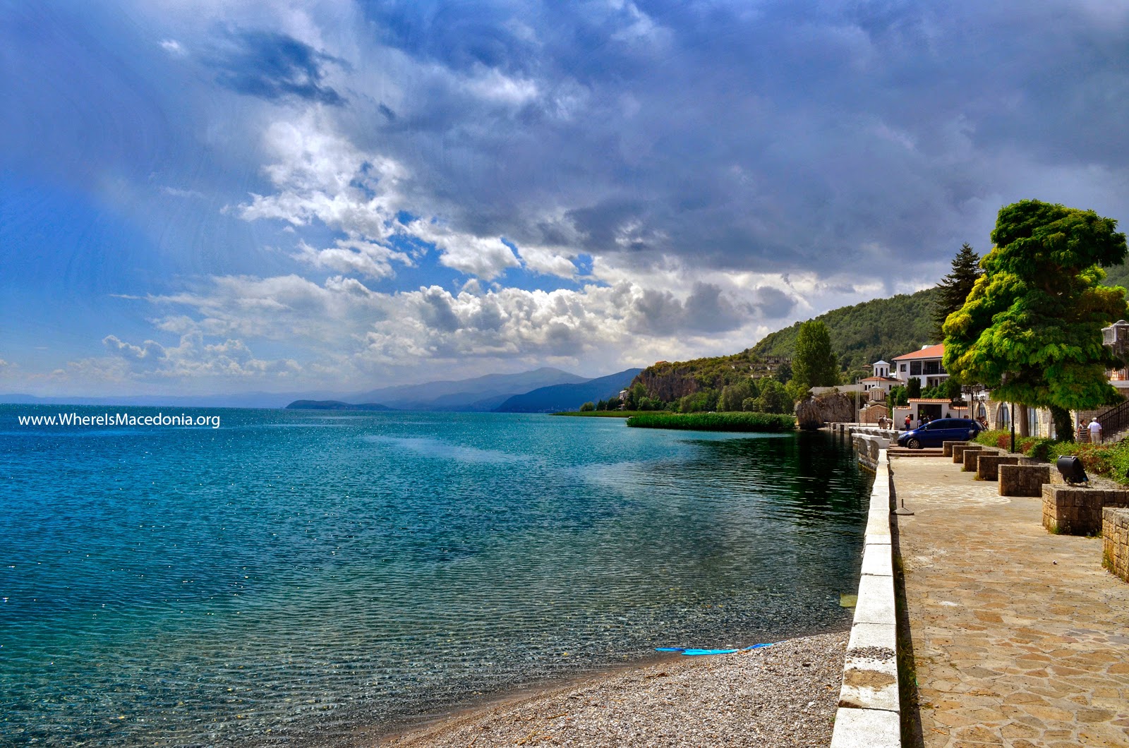 Kalishta Monastery near Struga, Macedonia - Macedonia Postcards