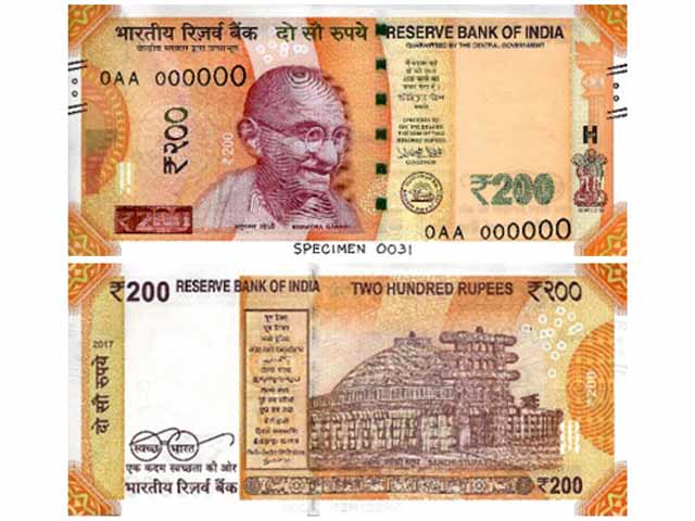 Highlights of Rs. 200 Notes