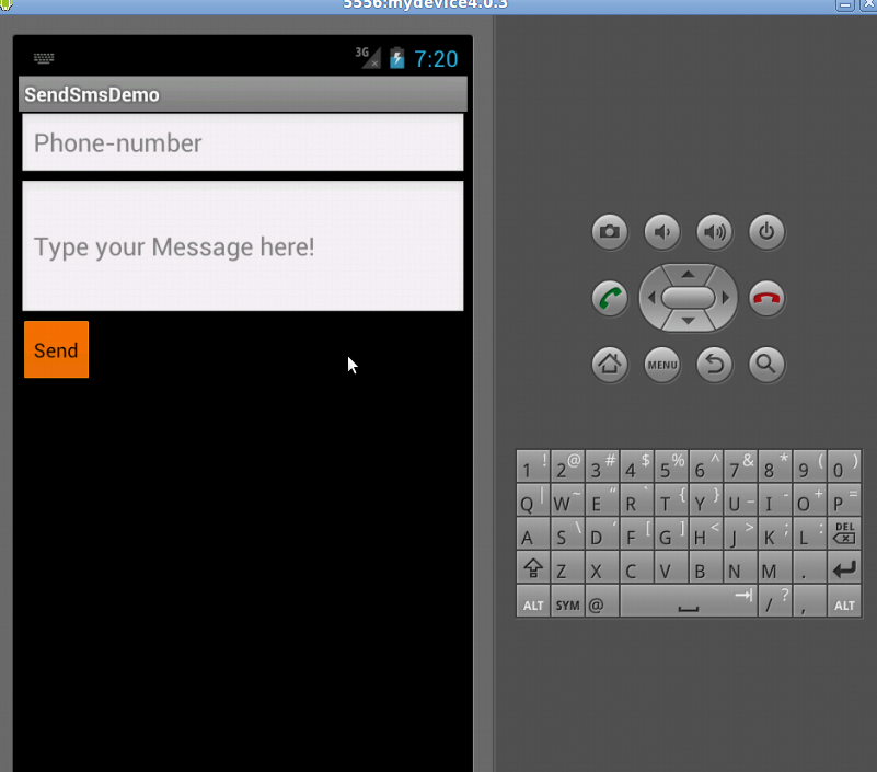 Android Hub 4 You The Free Android Programming Tutorial Sms Messaging In Android