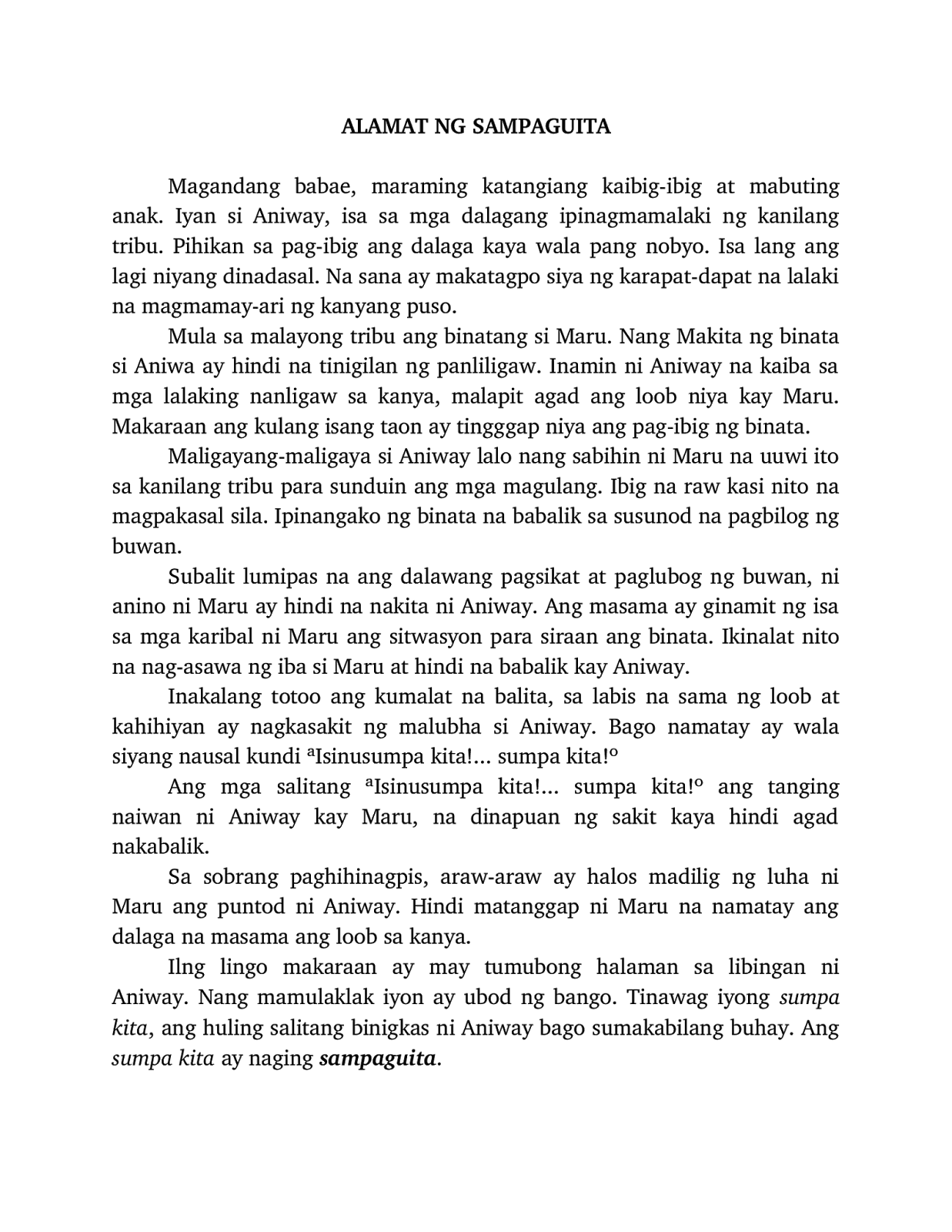 mga alamat ng prutas - philippin news collections