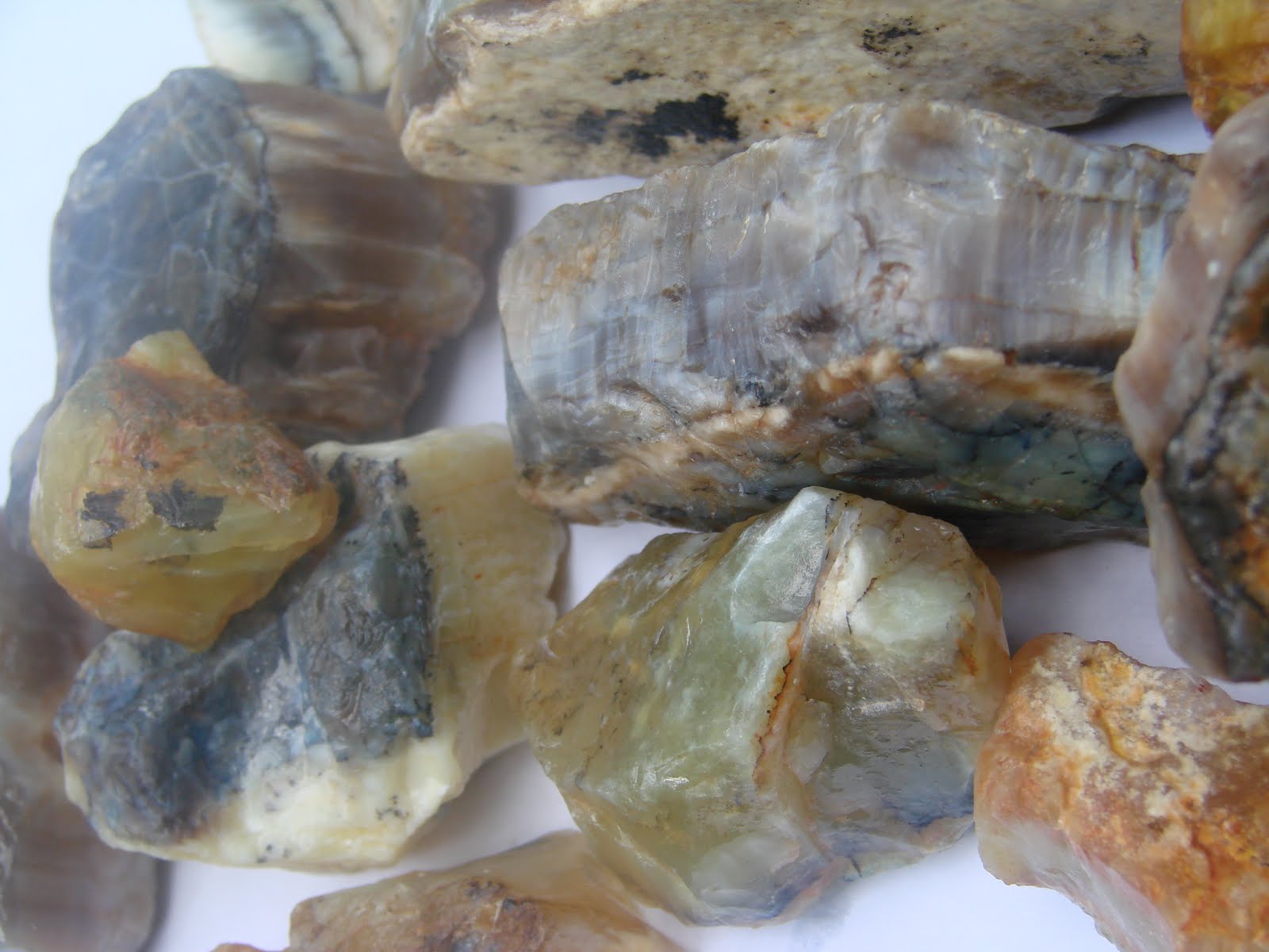 Buru Computers and Electronics: Unpolished raw rough Orange Opal ...