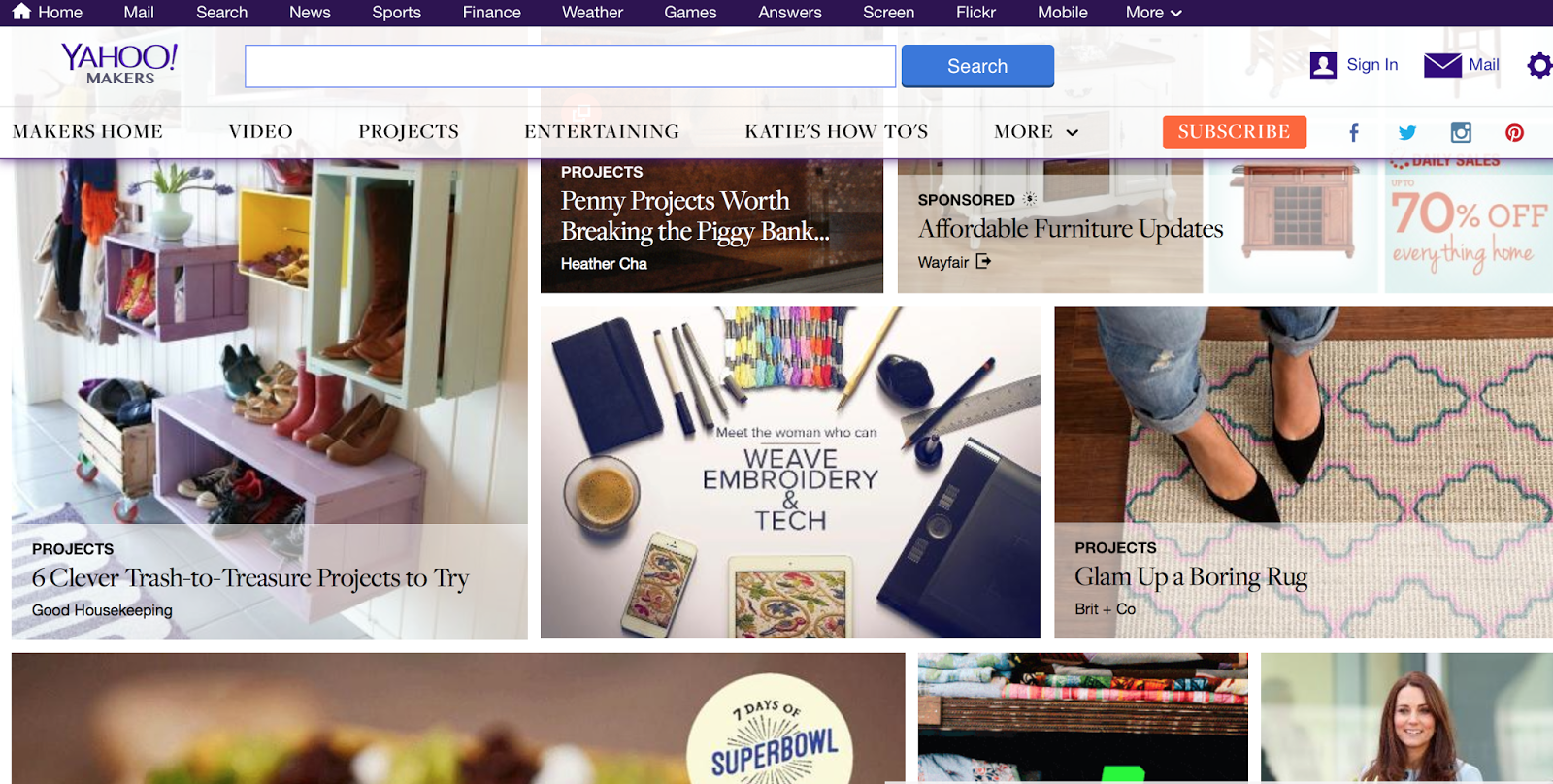 The Embroiderer's Story: Yahoo Makers!