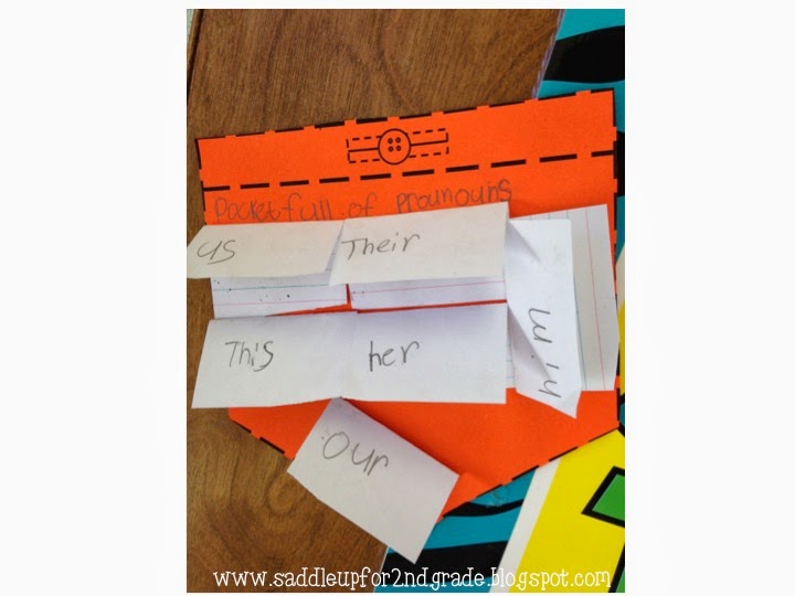 Pocketful of Pronouns - Saddle Up for 2nd Grade