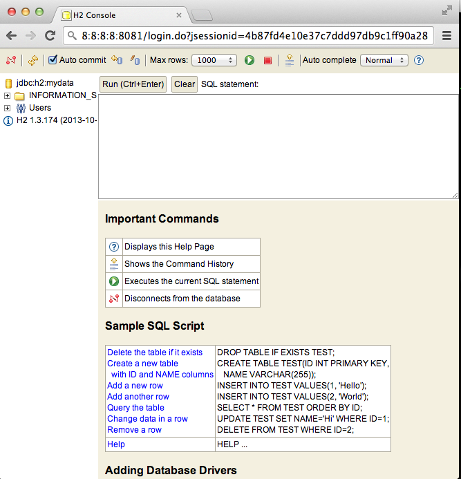 Arche Interface101 3 Steps To Run H2 Database In Ubuntu Server Remote Arche Interface101 3 Steps To Run H2 Database In Ubuntu Server Remote