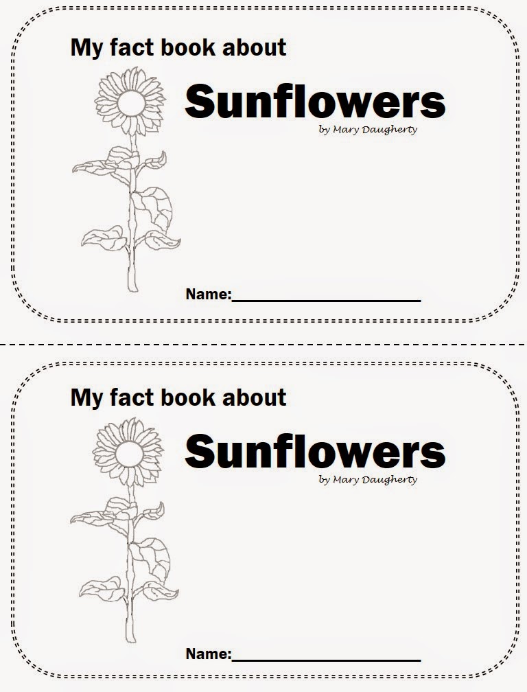 M.A.D. about first grade: Sunflowers!!