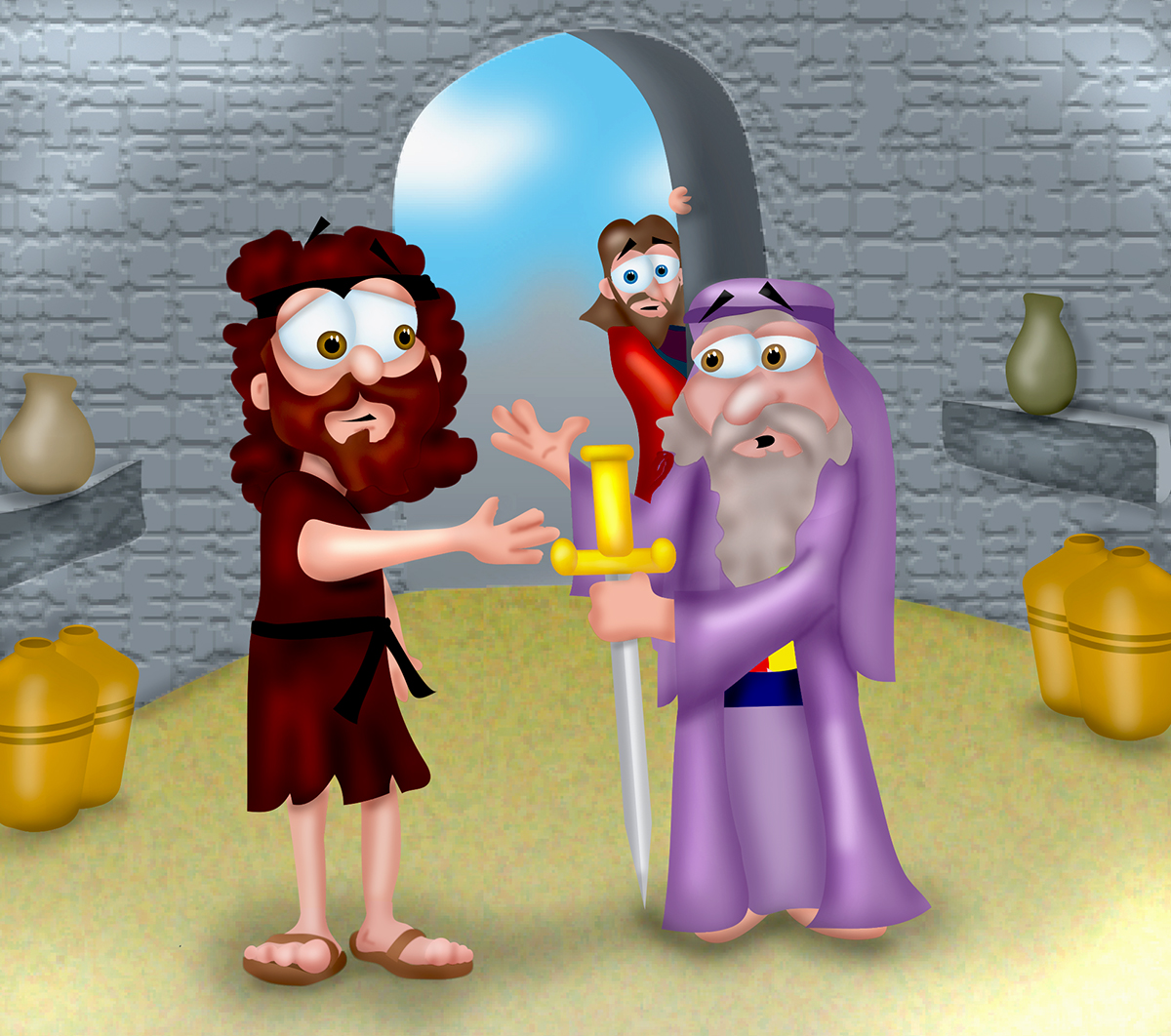 Mr Biblehead: David Hides and Saul's Downward Spiral (1 Samuel:21-22)