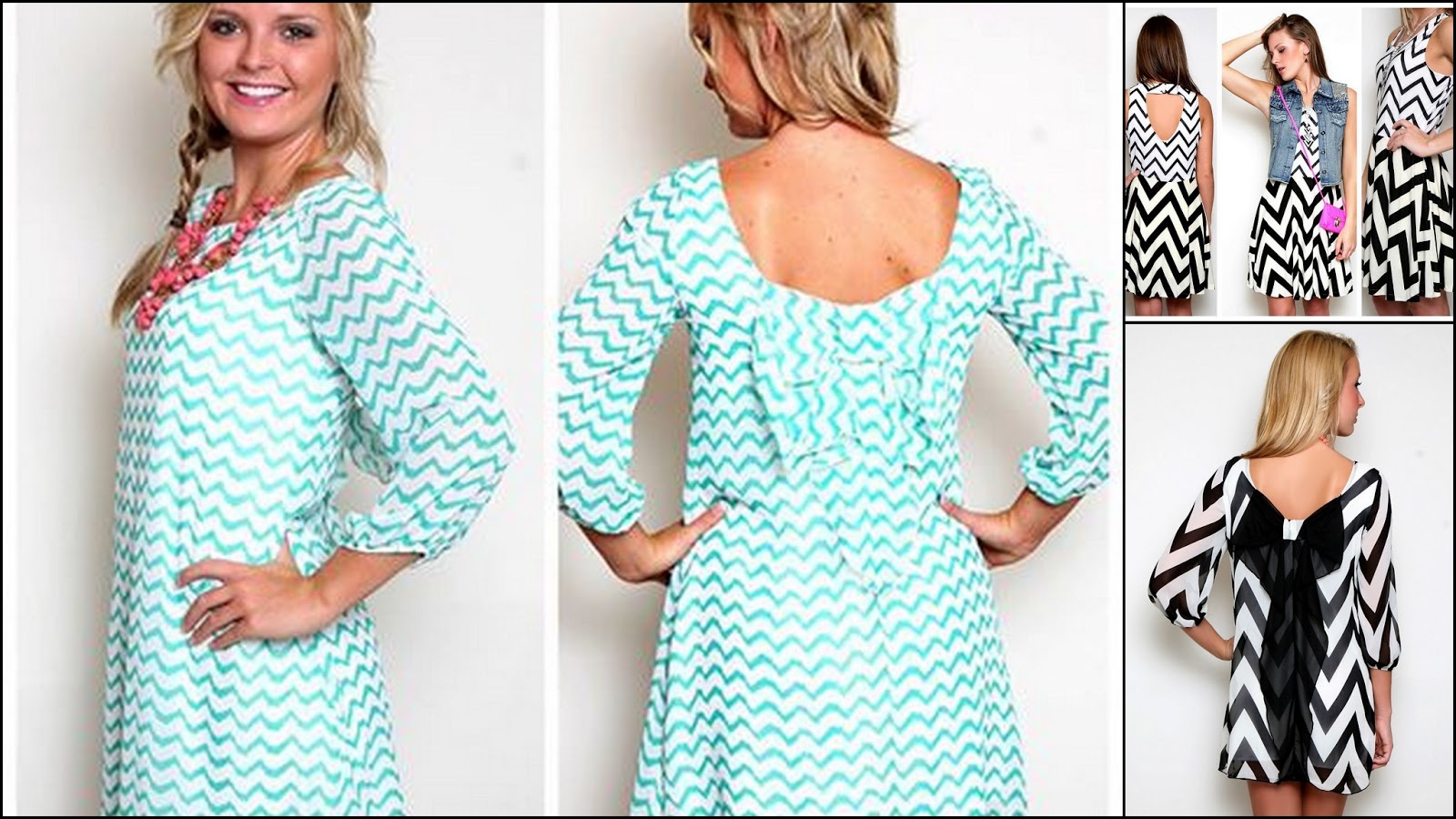 Flourish Boutique & Gallery: Five of our Fave Ways to Wear Chevron Dresses!
