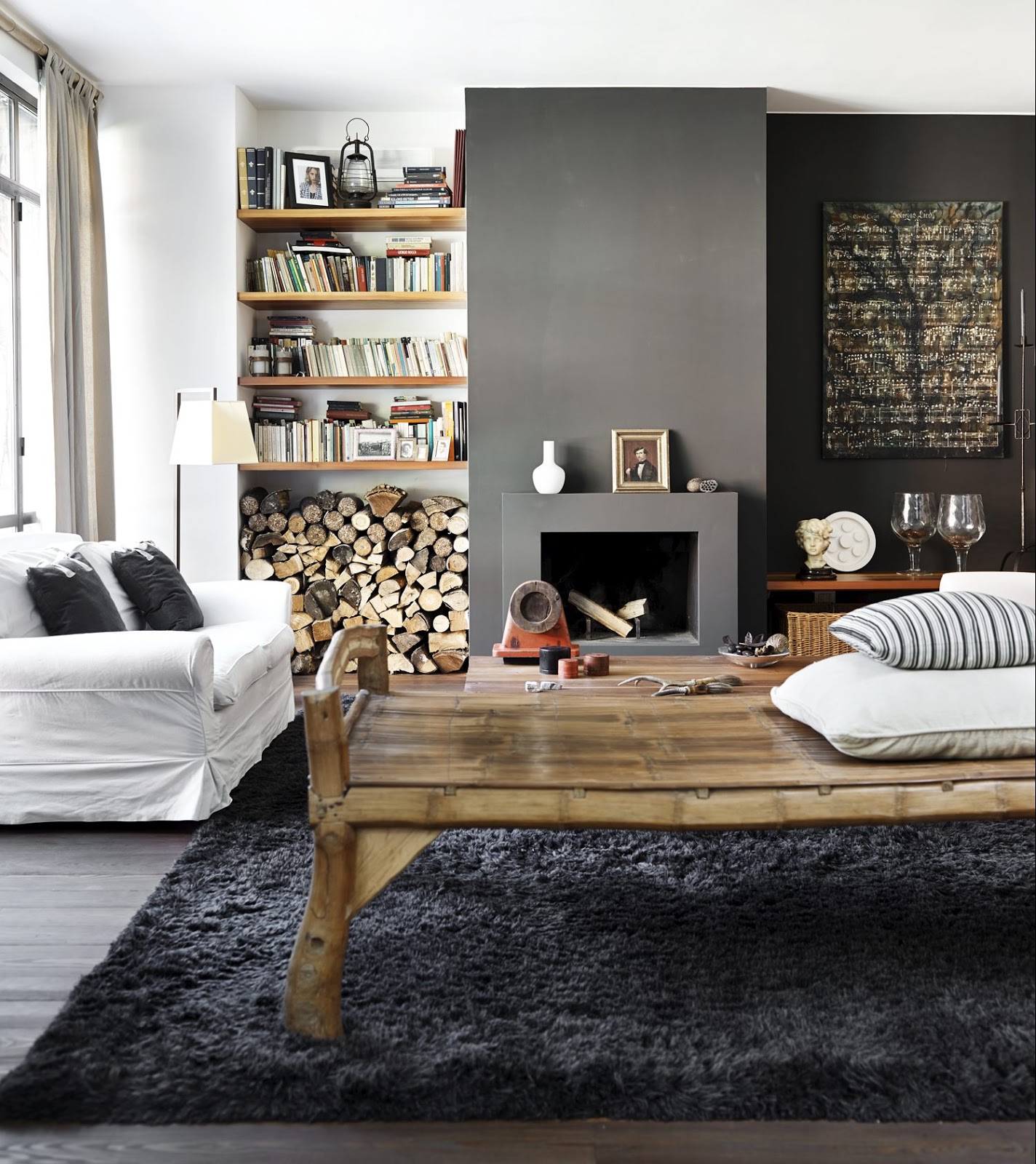 Urban Rustic Living Room