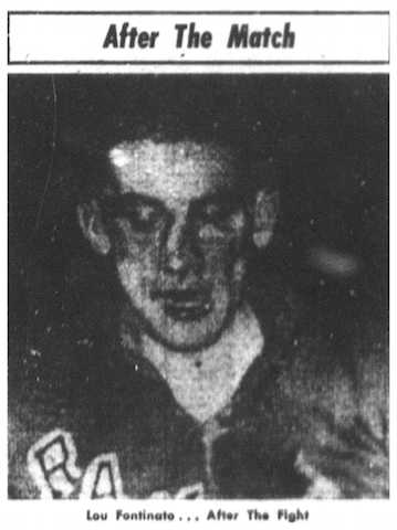 Hockey Then & Now: A VISIT WITH "LEAPIN' LOUIE" FONTINATO