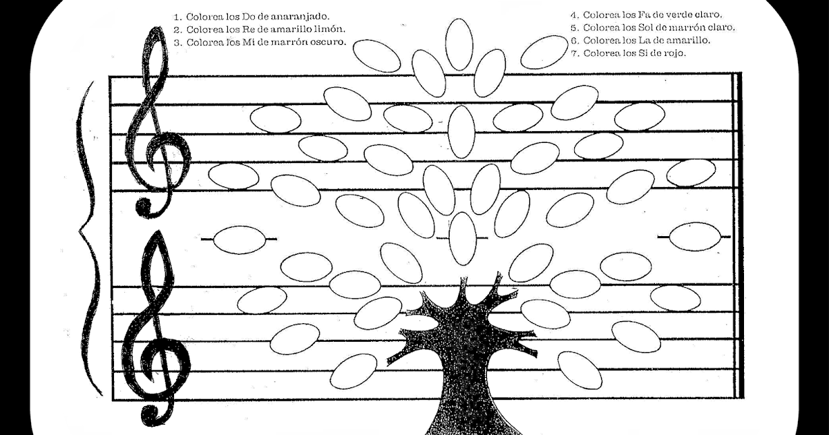 El Lenguaje Musical de Fátima: COLOREANDO NOTAS MUSICALES