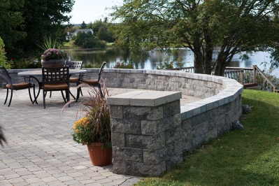 The Allan Block Blog: Top Patio Designs using AB Courtyard by Allan Block