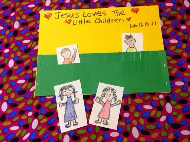 Children's Bible Lessons: Lesson - Jesus Loves The Little Children