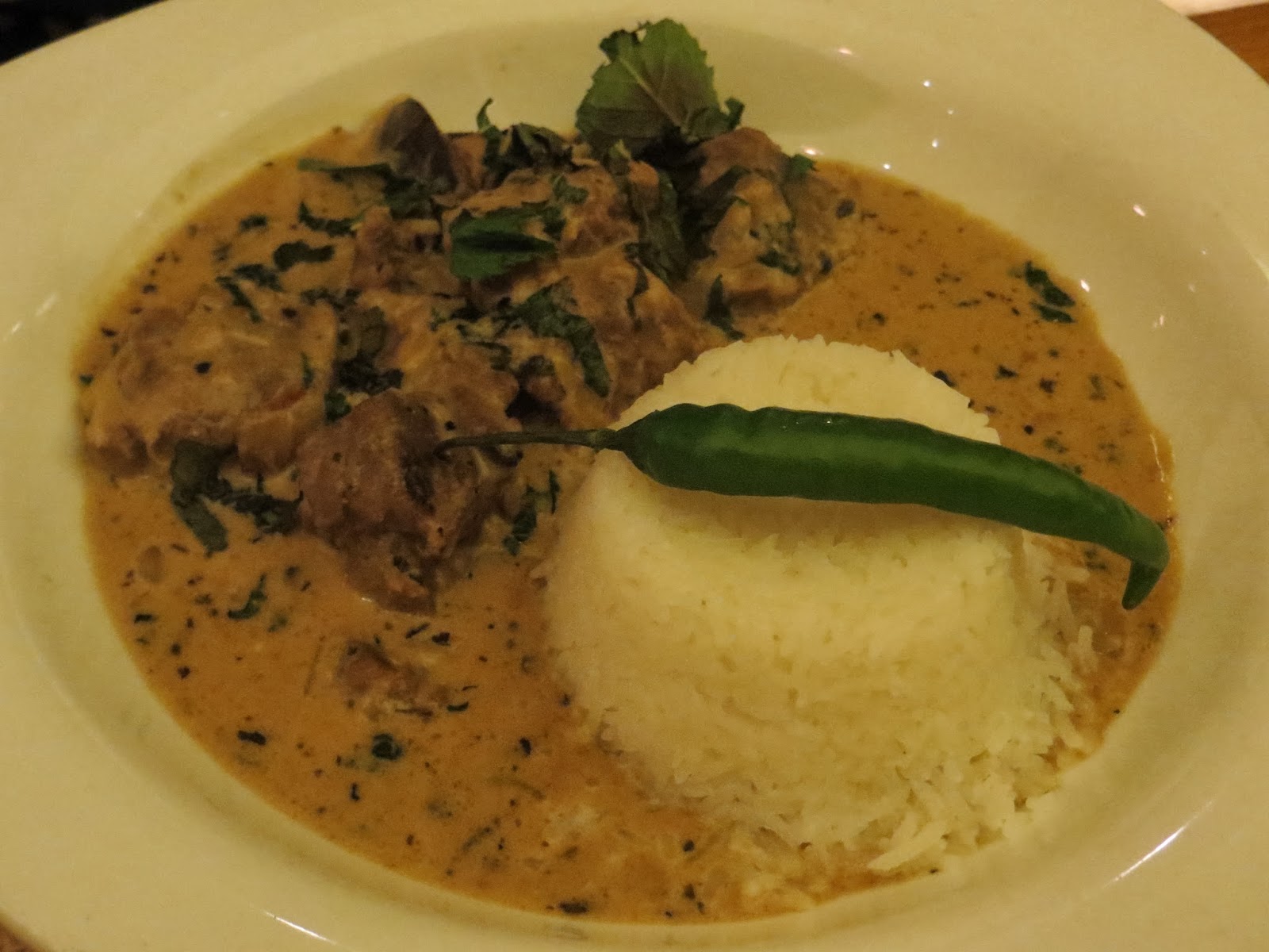 Snig's Kitchen: Babur's Indian Muslim Cooking Menu