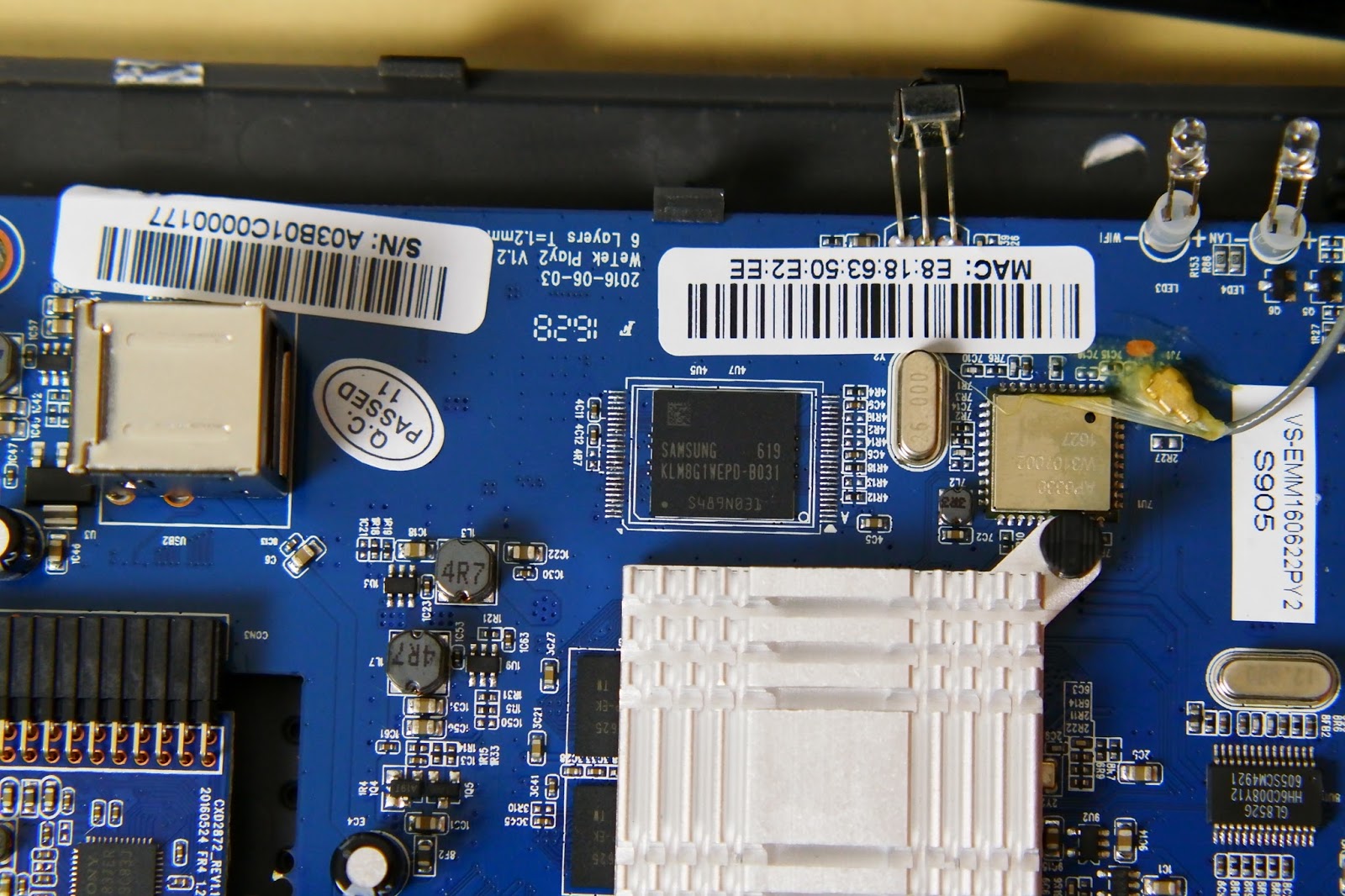 A Minha Casa Digital: Unboxing e Teardown: WeTek Play 2