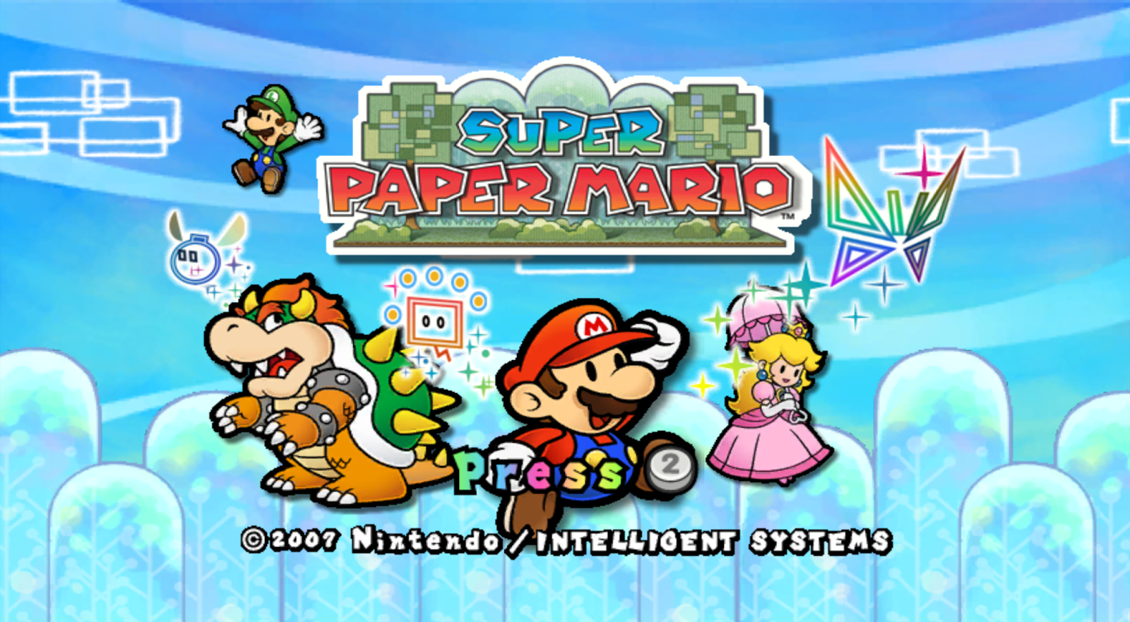 Super Paper Mario - Retro Reflections