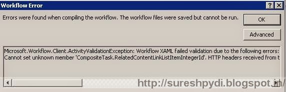 Sharepoint 2013 Workflow Compiling Error Workflow Xaml Failed Validation Things To Share