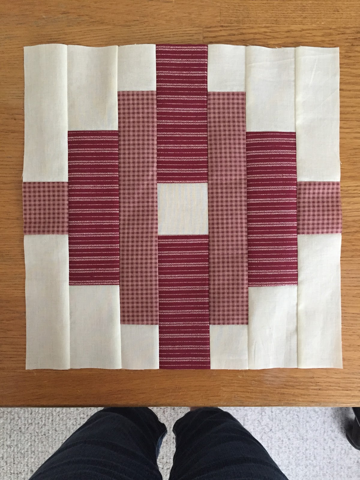 Threads of Mine: Grandma's Kitchen Block 2/25, Sticky Buns