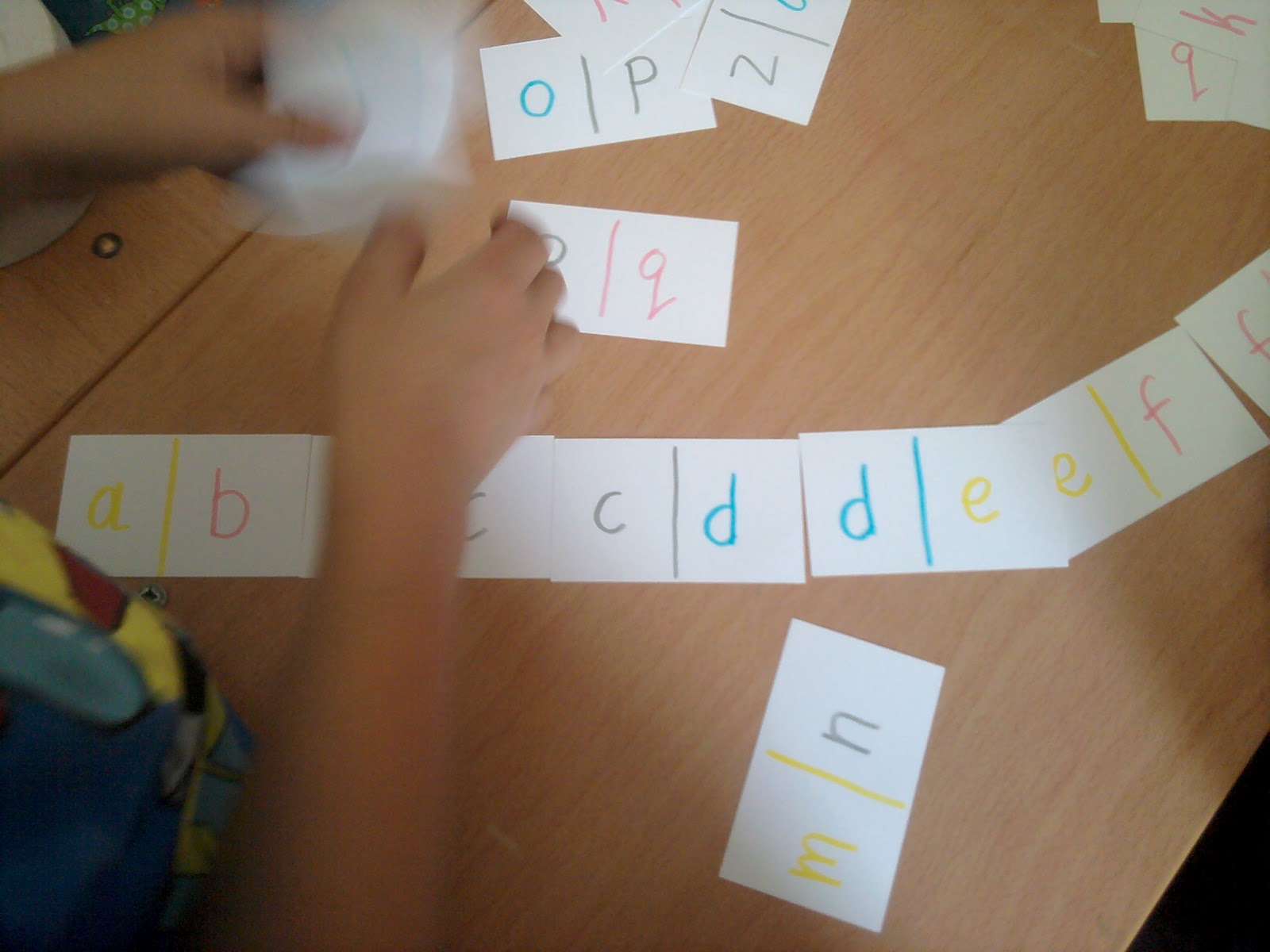 I,Teacher: Letter Games: Alphabet Loop Cards