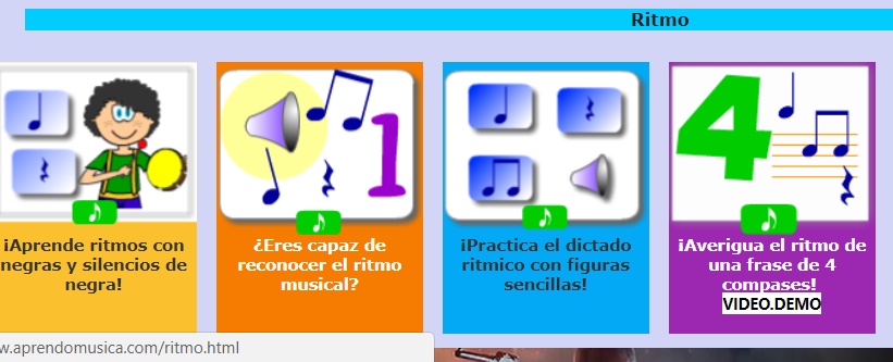 EL BLOG DEL CRA LA SIERRA: ¡PRACTICANDO RITMOS!