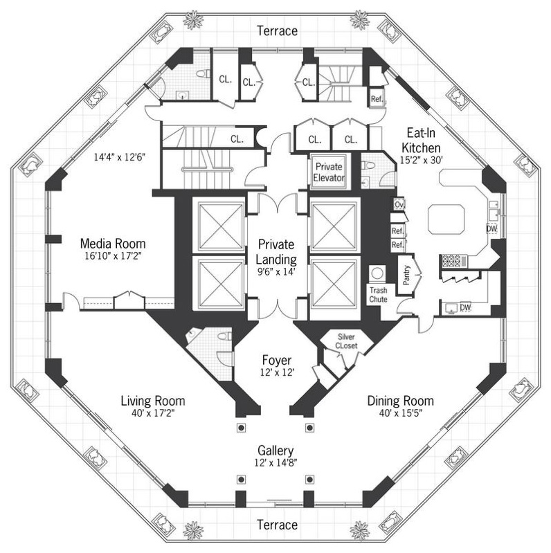 Real Estate Agent Property: Friday Floor Plan Porn: Steven A Klar