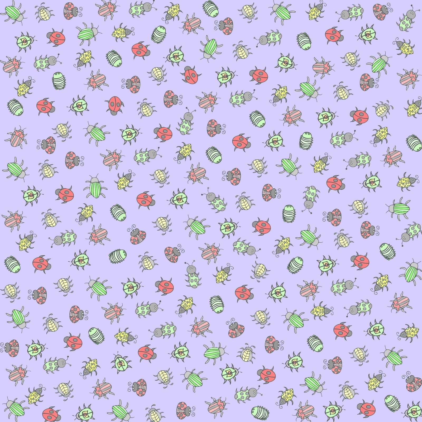 The Artzee Blog: Fun Little Bugs 12 x12 printable for scrapbooking