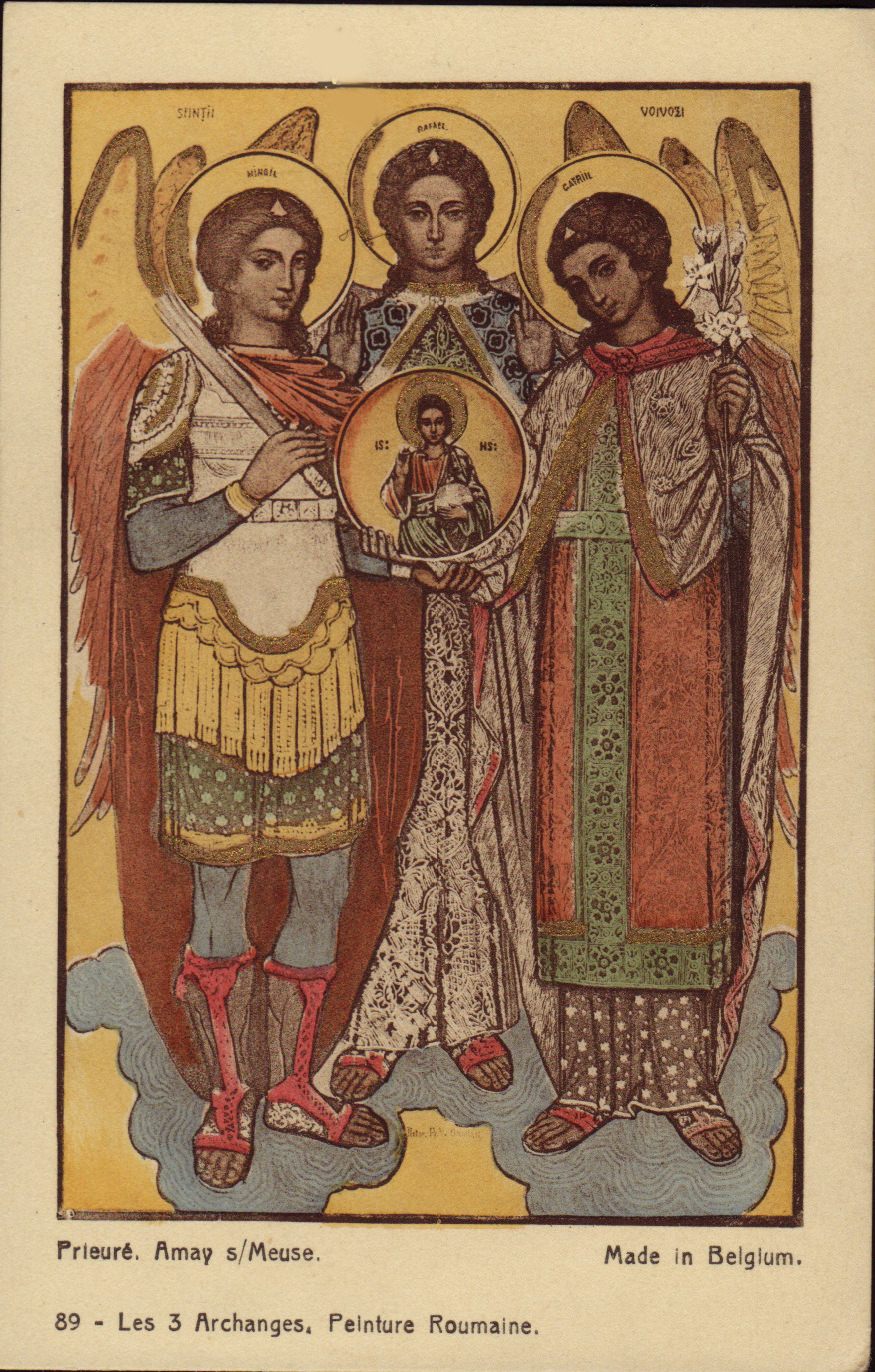 Holy Card Heaven: Feast of the Holy Archangels: September 29