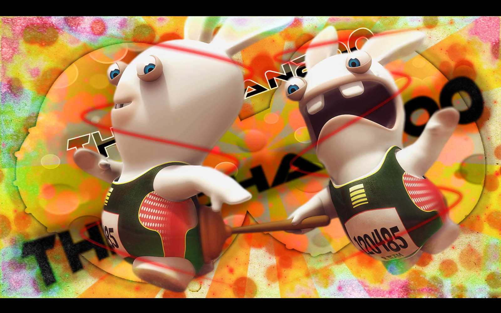 ceritaunikmenyenangkan: Funny Rayman Raving Rabbids Wallpapers