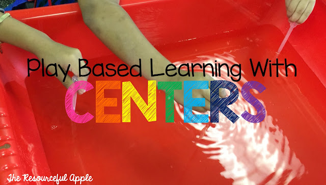 The Resourceful Apple: Play Based Learning with Centers