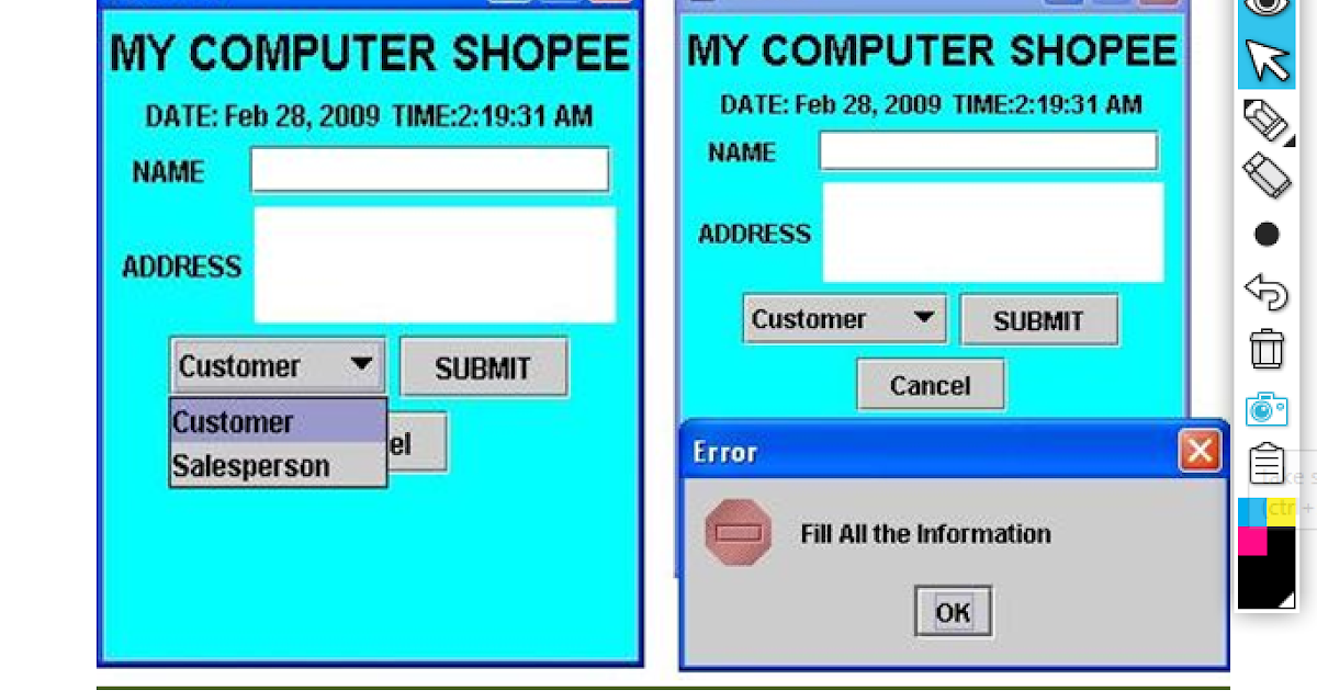 DayDreamerTech: Computer shop management System